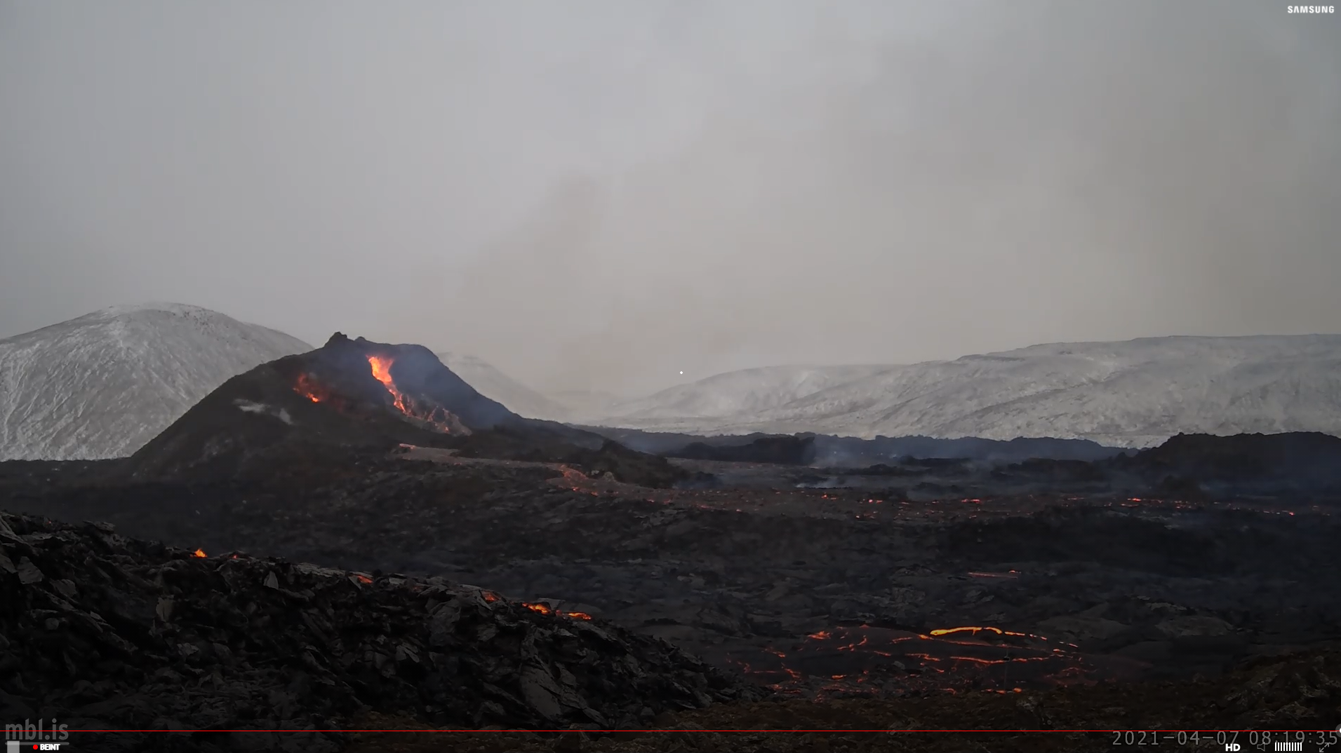 New Fissures Open Near Geldingadalur, Fagradalsfjall, Iceland | An ...